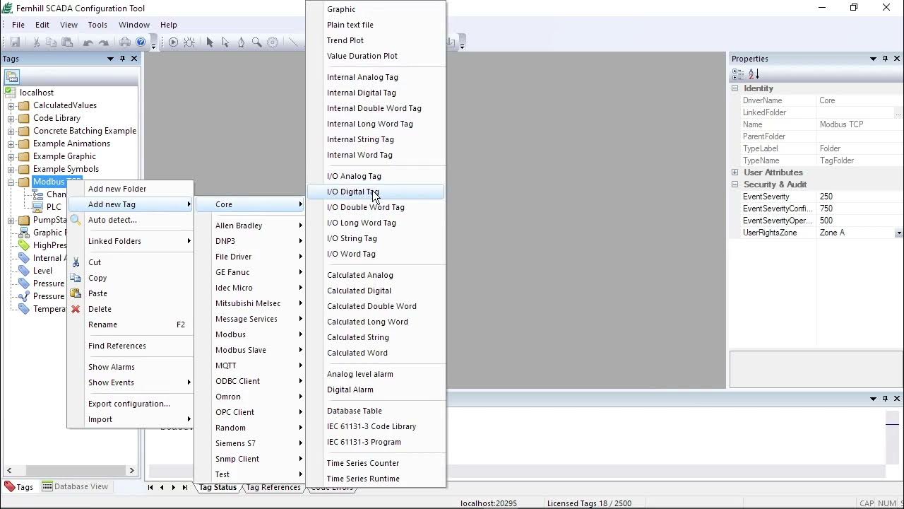 Fernhill SCADA Setup for Modbus TCP - YouTube