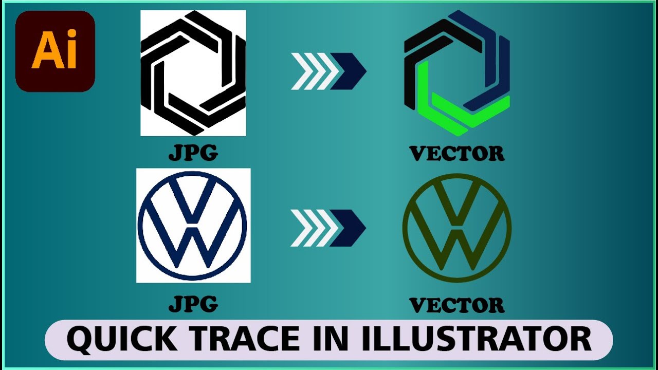 How to Quickly Trace Images in Illustrator CC 2019 - YouTube