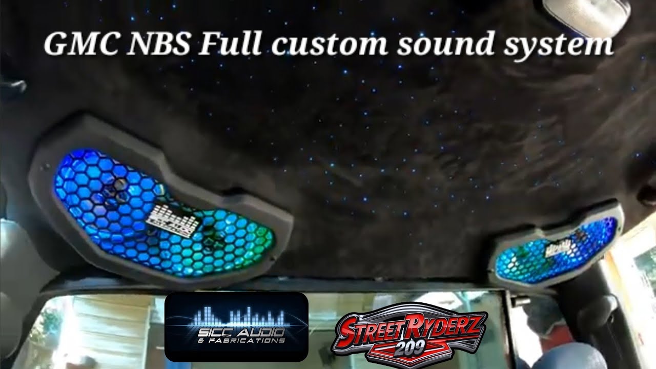 SICK CUSTOM SOUND SYSTEM BY SICC AUDIO & FAB ON NBS EXT CAB - YouTube