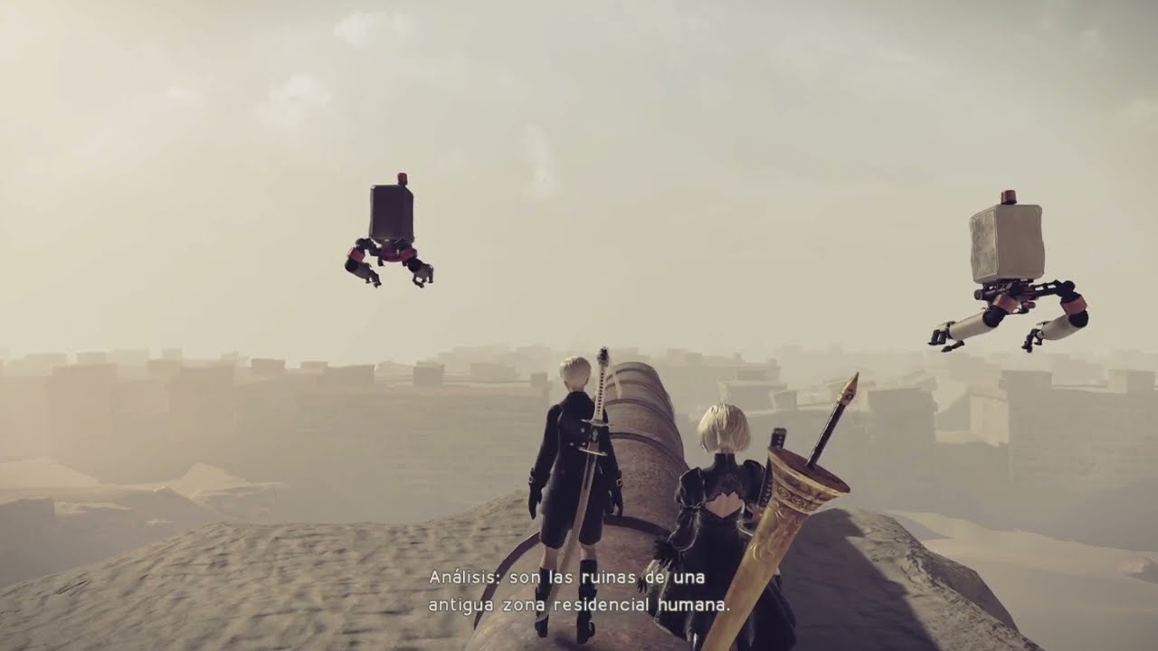 NieR:Automata NP+ #09 - Repitiendo Misiones - YouTube