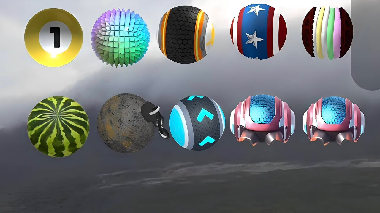 Going Ball 🏆 Vs Rolling Ball Gameplay 1 Ball Win Challenge Balls Race ...