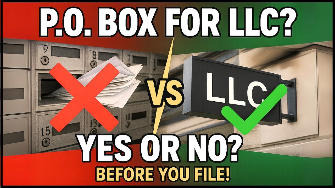 Can You Use a P.O. Box for an LLC? | Legal Address Rules Every Business ...