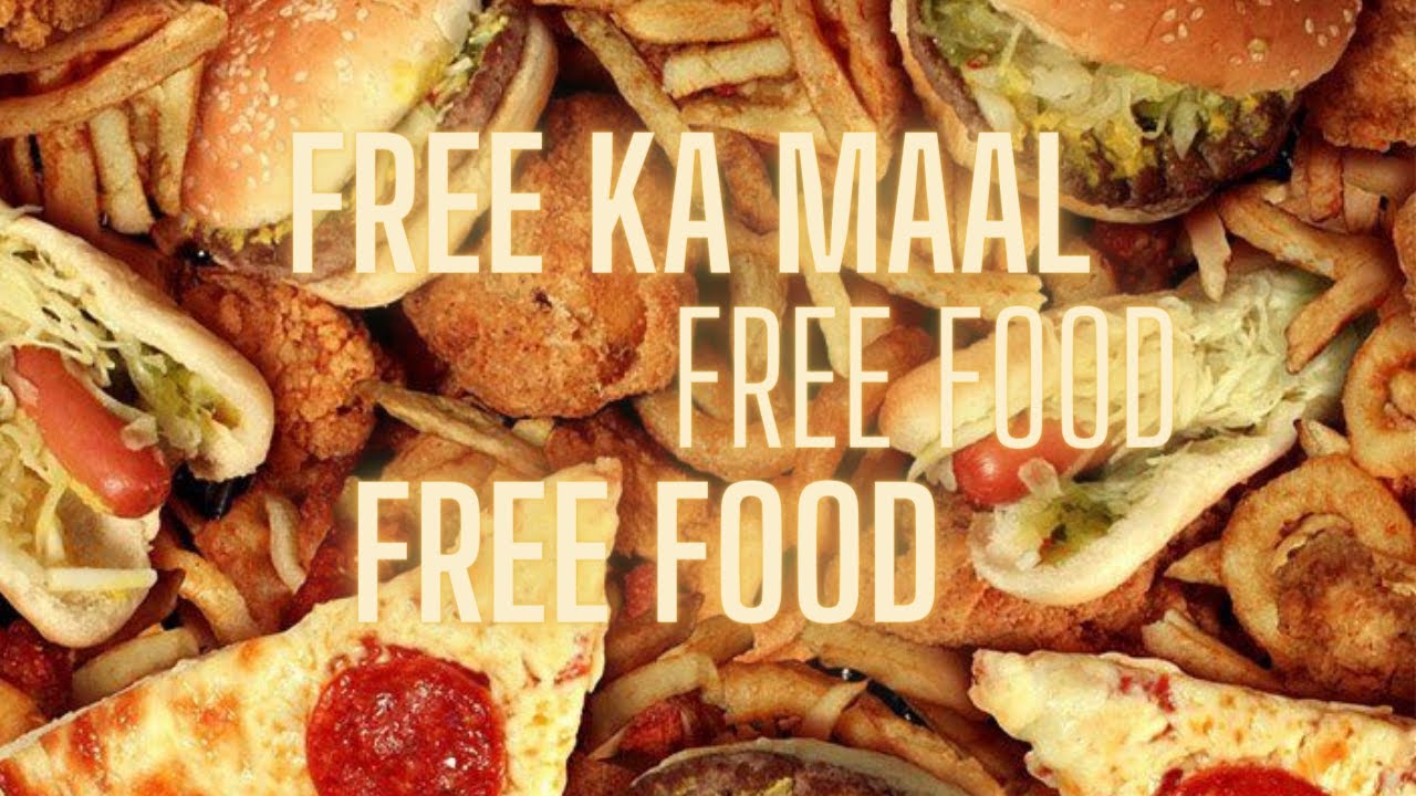FREE FOOD FROM ONLINE.😁😁 - YouTube