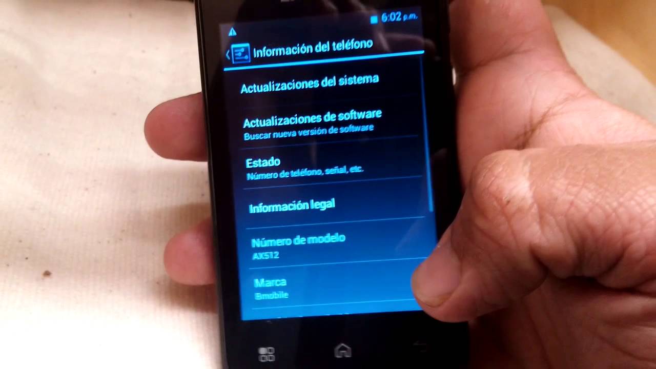 Bmobile Ax512 Accesorios y funciones básicas - YouTube