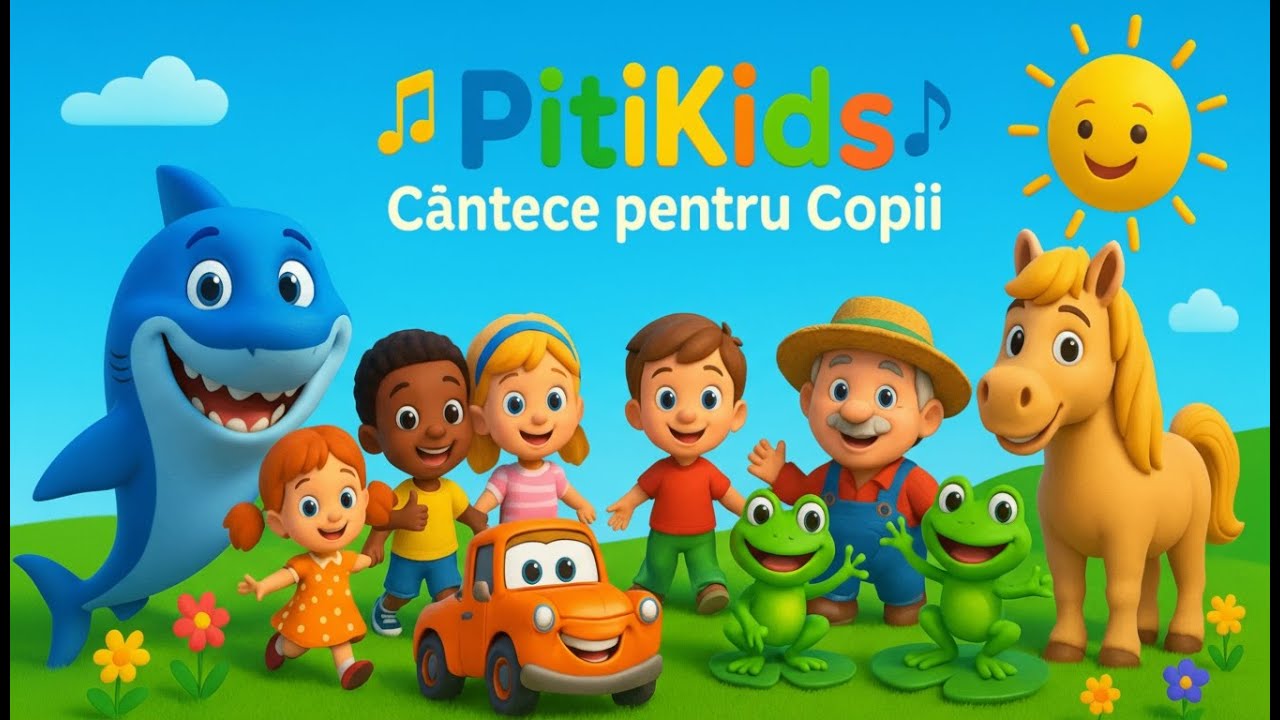 Colaj PitiKids – Cântece pentru Copii Veseli | Rico Rechinul ...