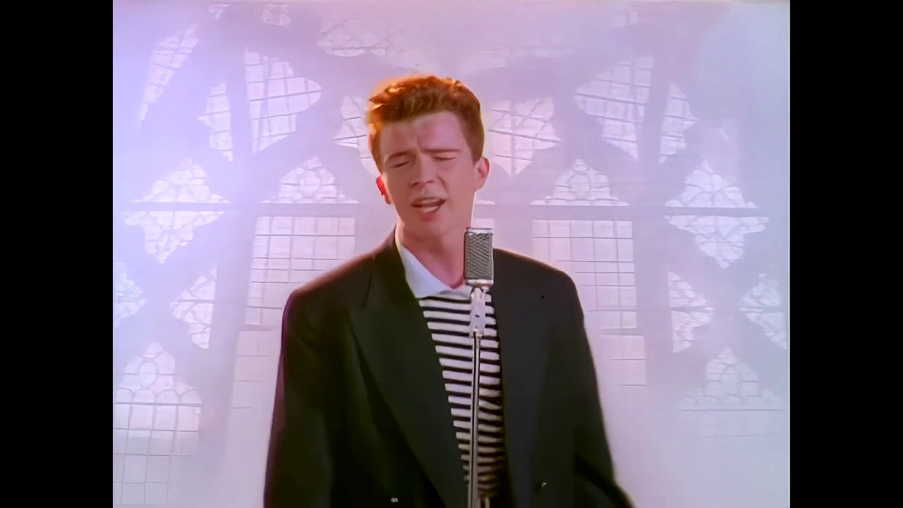 Rick Roll in 4K HD - YouTube
