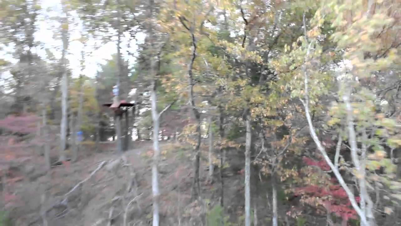 Ozone - Zipline Adventure - Line7 back across fossil creek - YouTube