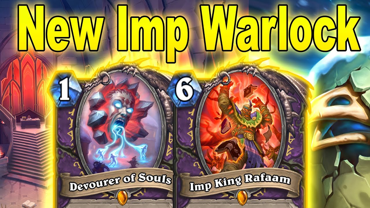 NEW Imp King Rafaam Warlock Has 80% Winrate? No WAY! March of the Lich ...