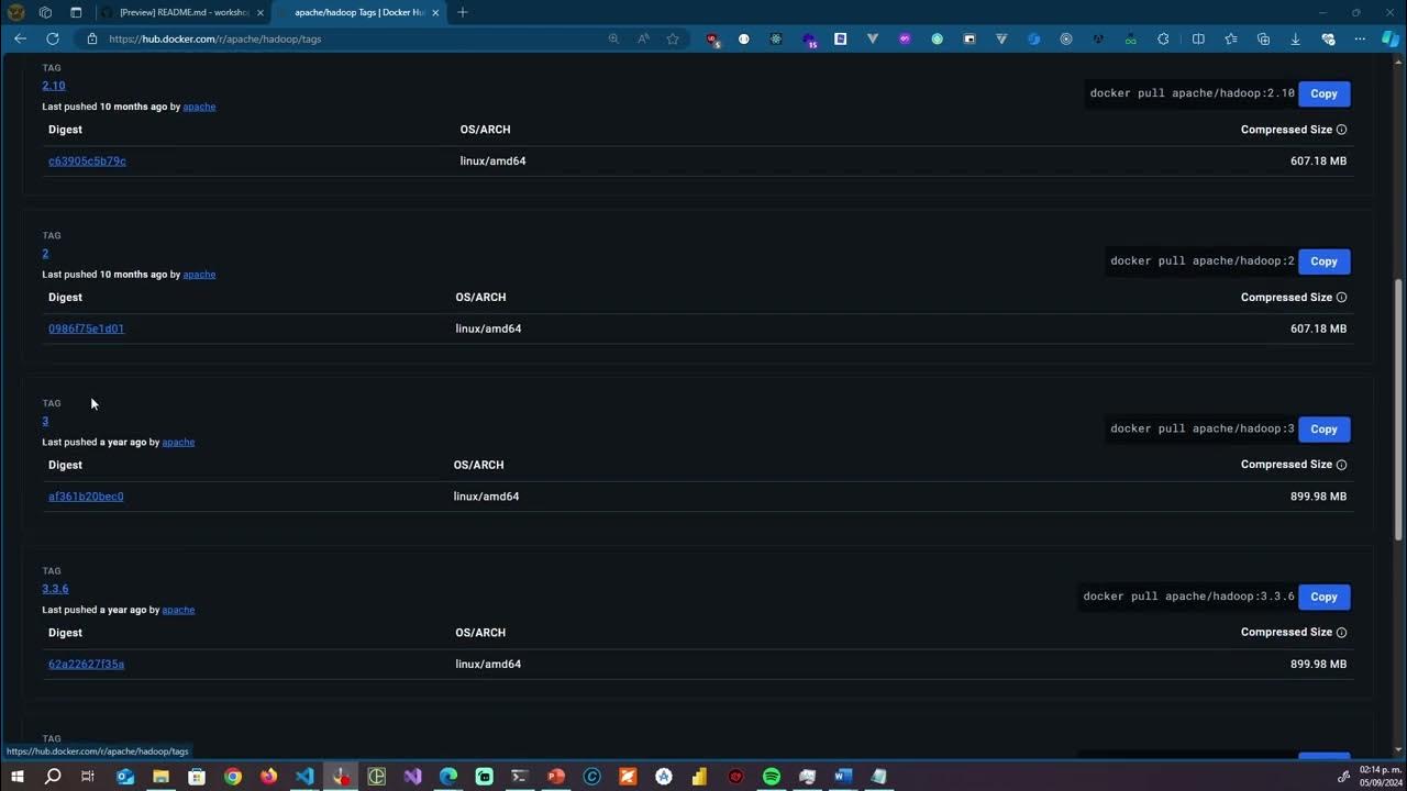 Trabajando Hadoop con Docker y usando Github Codespaces. - YouTube