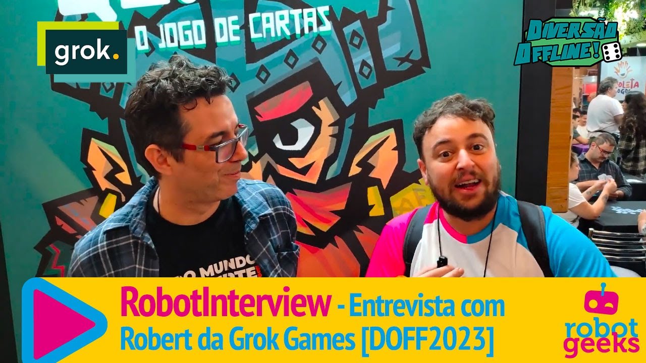 Entrevista com Robert da Grok Games [DOFF2023] [RobotInterview] - YouTube