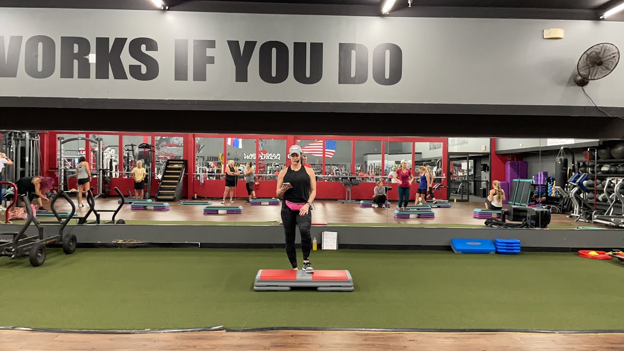 Pop-up Step Class - YouTube