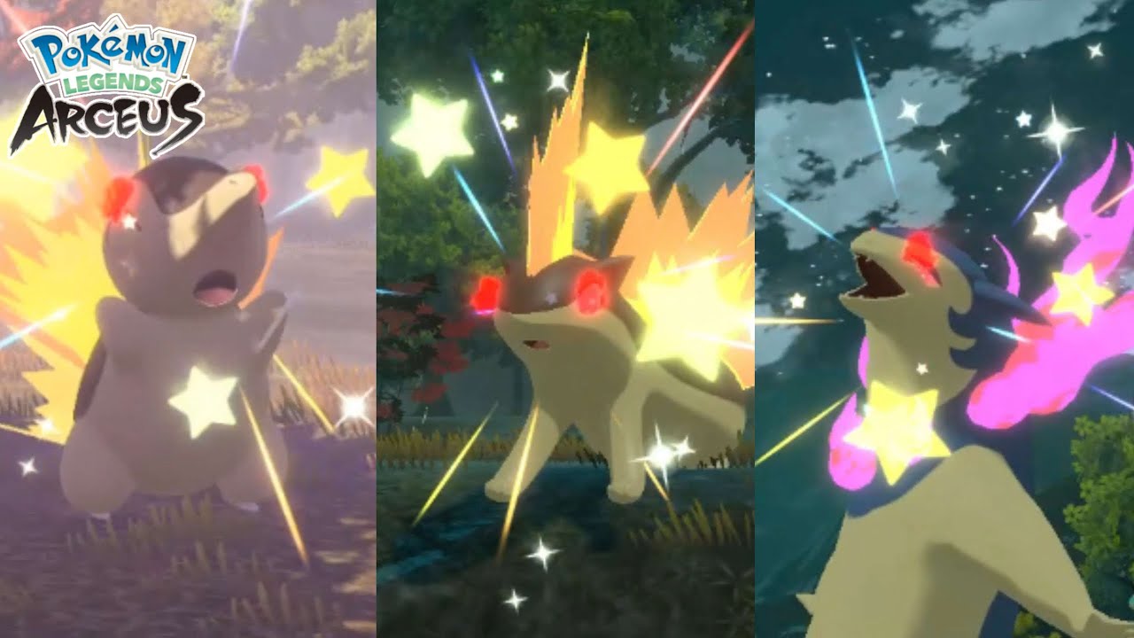 Catching Shiny Alpha Hisuian Typhlosion’s Evolution Line - Pokémon ...