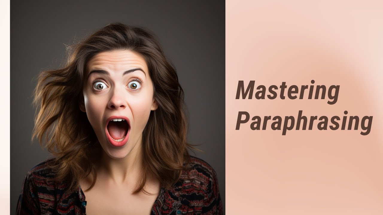 Effective Paraphrasing Citing The Source YouTube Effective Paraphrasing Citing The Source YouTube
