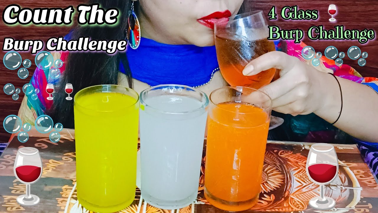 Count The Burp 🫧 Challenge | Enjoy the burps |Burp Challenge🫧 Burp Girl ...