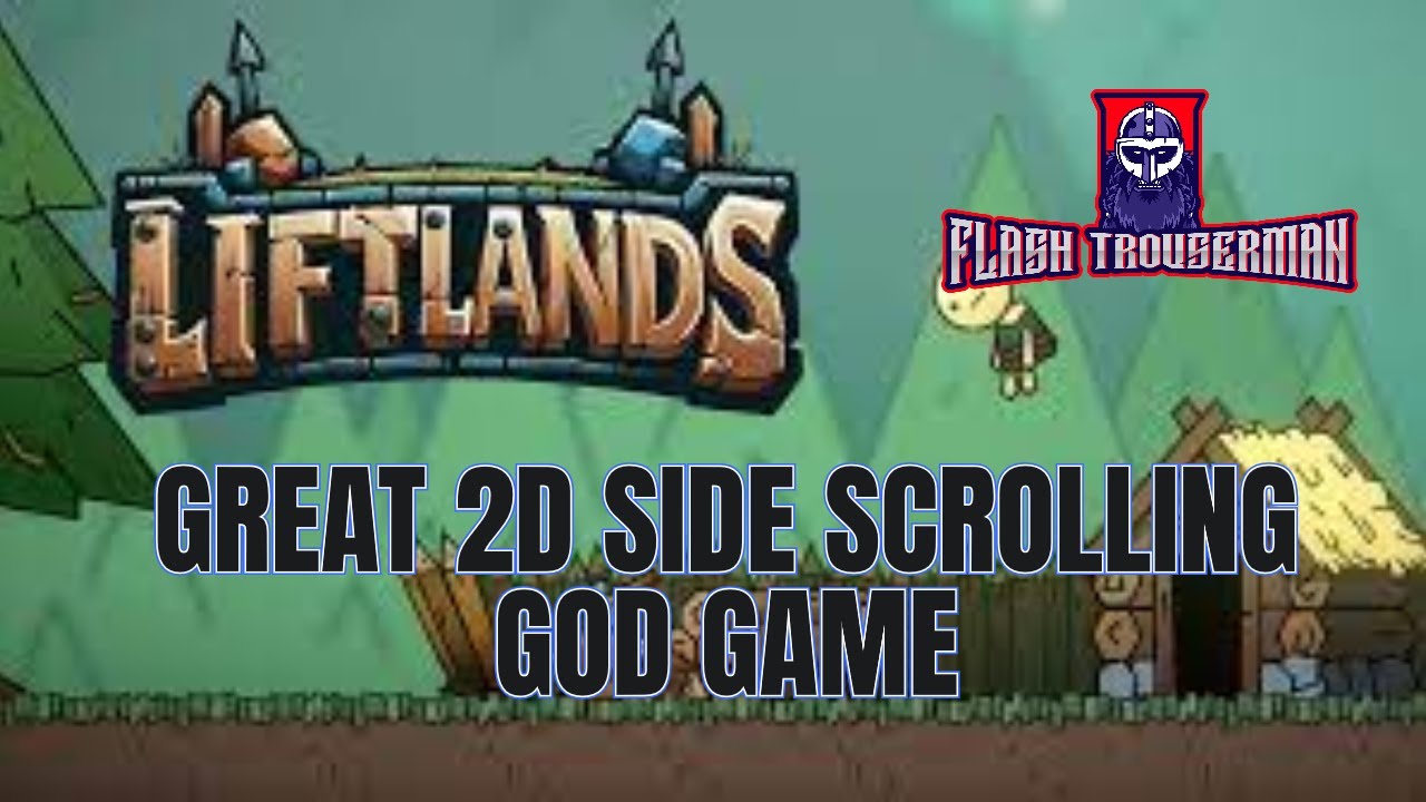 LiftLands - Addictive side scrolling god game - YouTube