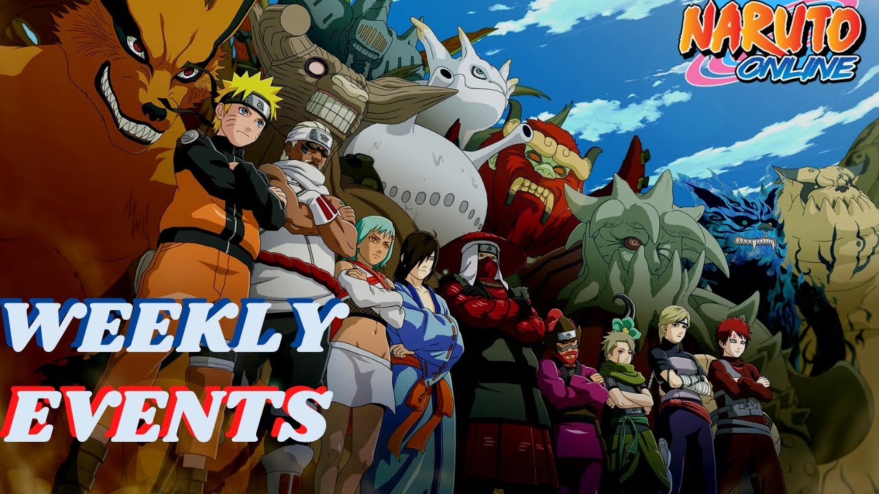 Weekly Events 21st July | Naruto Online - YouTube