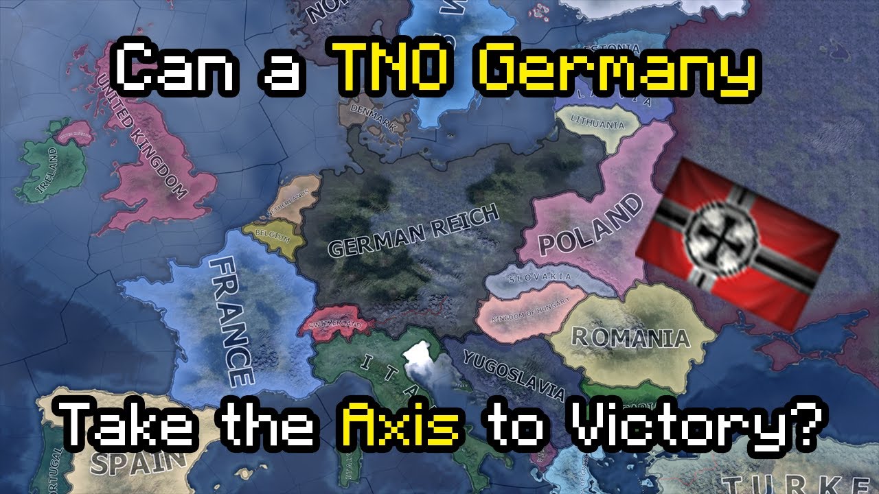 HOI4 Timelapse but TNO Germany Exists in 1936 - YouTube
