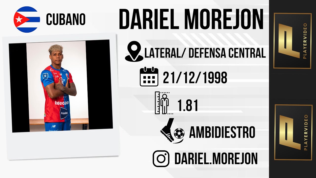 Dariel Morejon Lateral / Defensa Central - YouTube