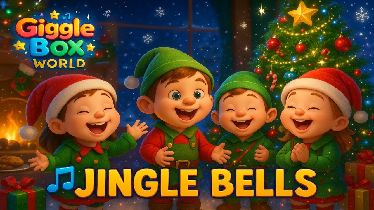 Jingle Bells 🎅 | Christmas Song for Kids | Giggle Box World | Santa’s ...