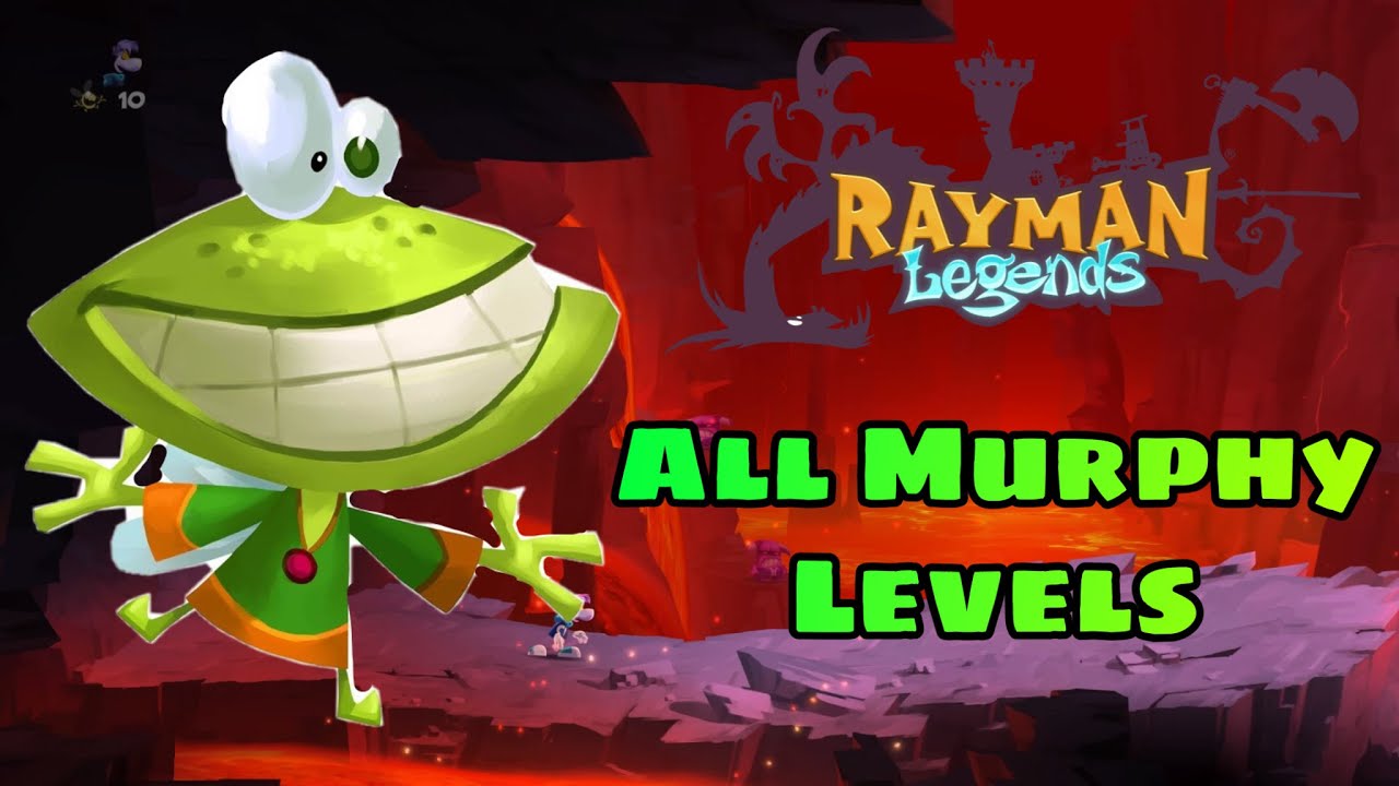 rayman legends all murphy levels - YouTube