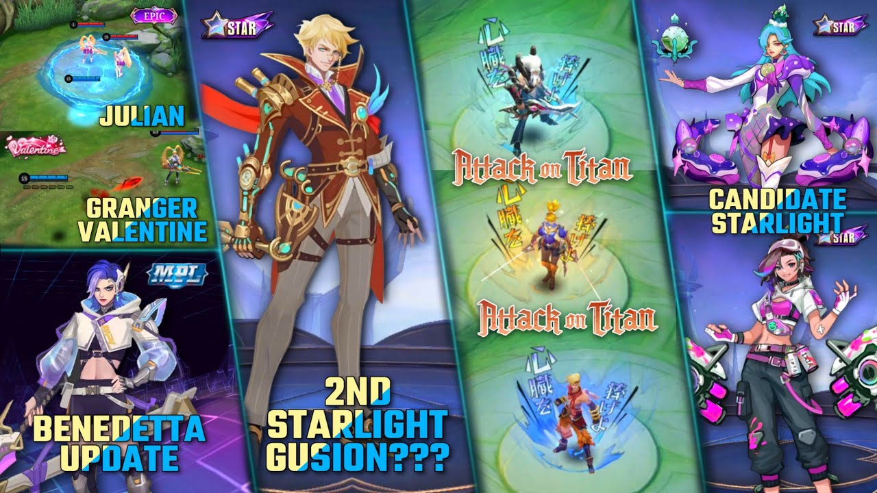 Gusion 2nd Starlight, Update Collab MLBB,Starlight February Candidate ...