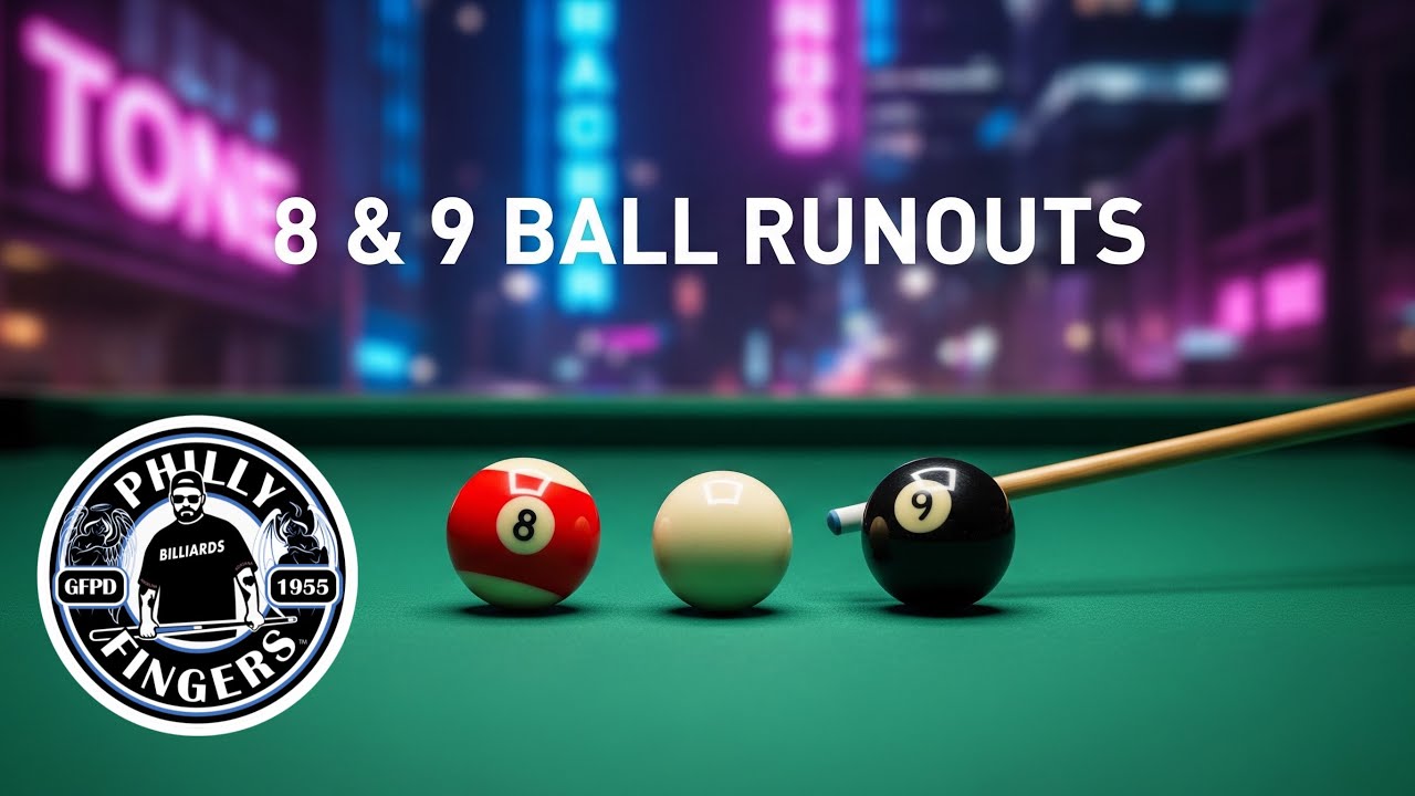 8 ball and 9 ball break and run analysis - YouTube