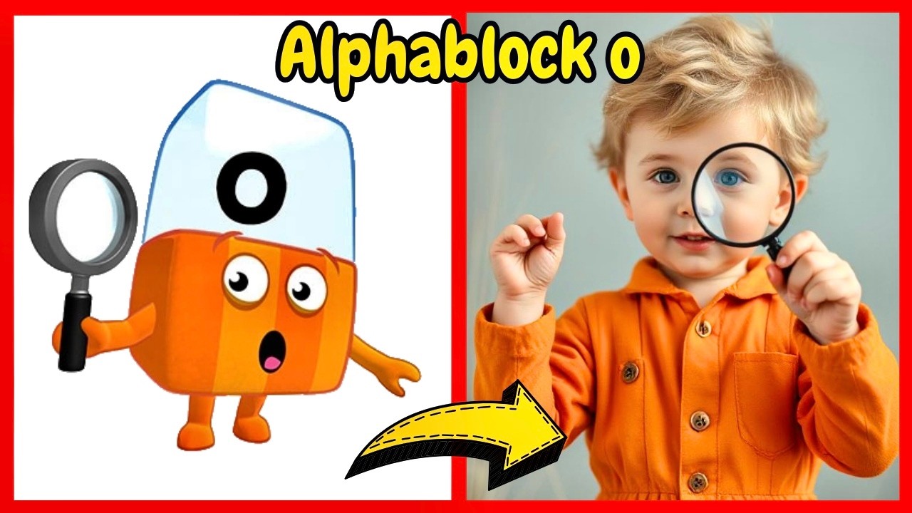 ALPHABLOCKS in REAL LIFE?! 🤯 You Won't Believe This! ~ And Their ...