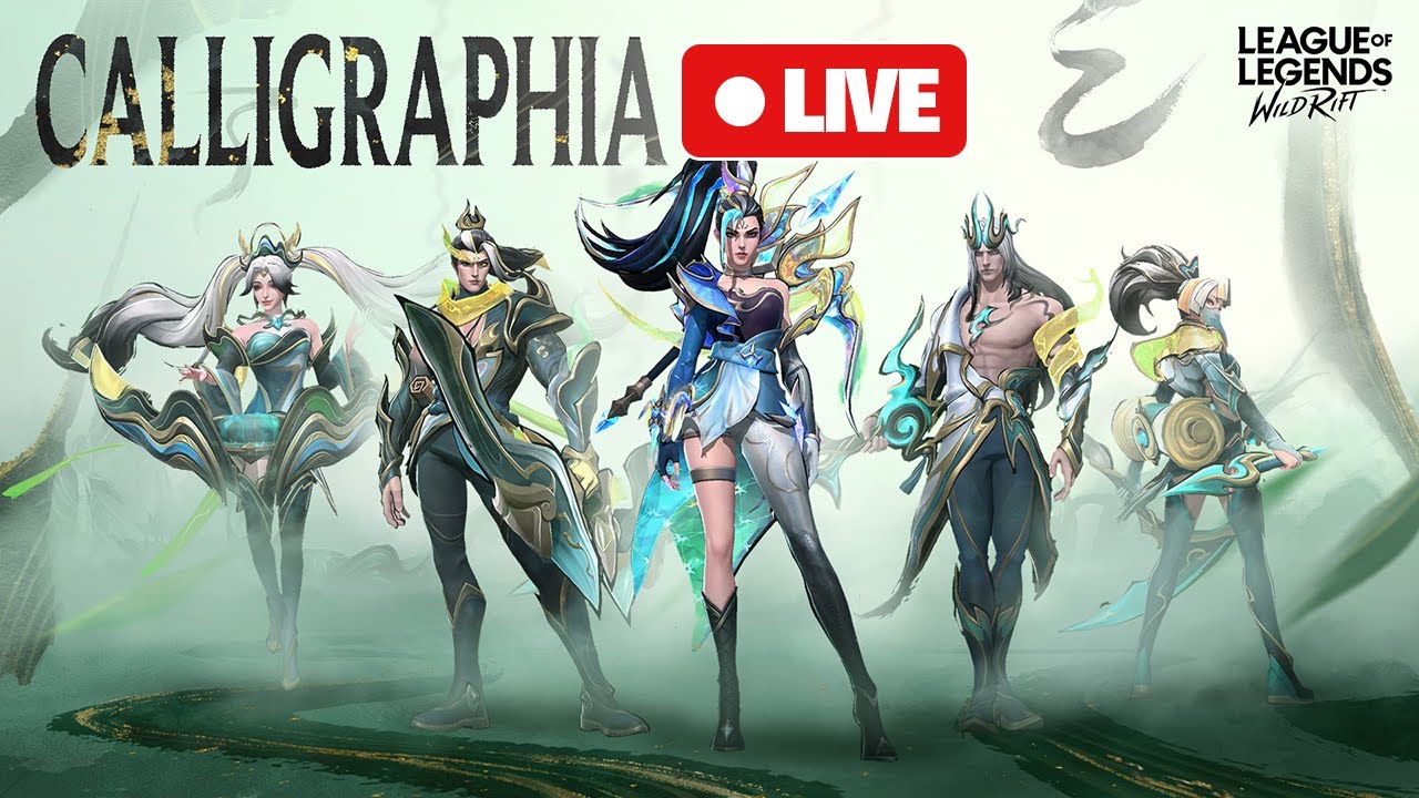 🔴 LIVE | Calligraphia Release | Challenger Wild Rift Livestream - YouTube
