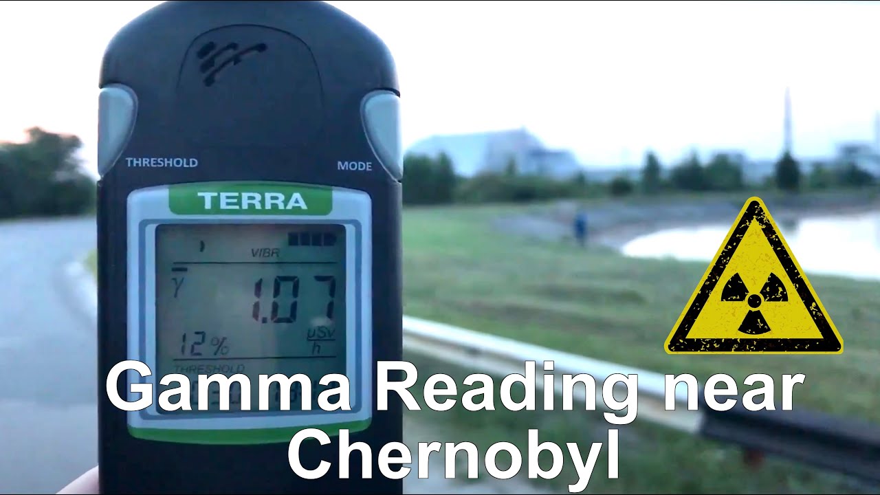 My Gamma Radiation Reading 1 km from Chernobyl - YouTube