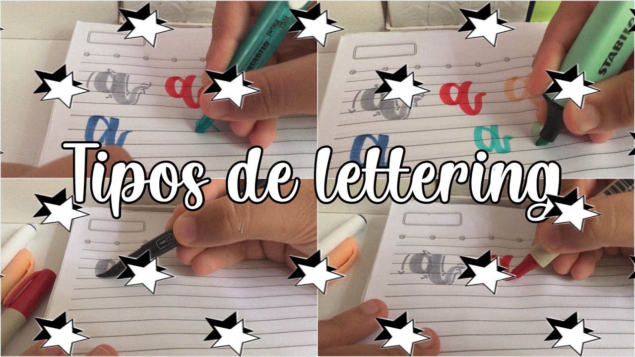 TIPOS DE LETTERING| LETTERING HOUSE - YouTube