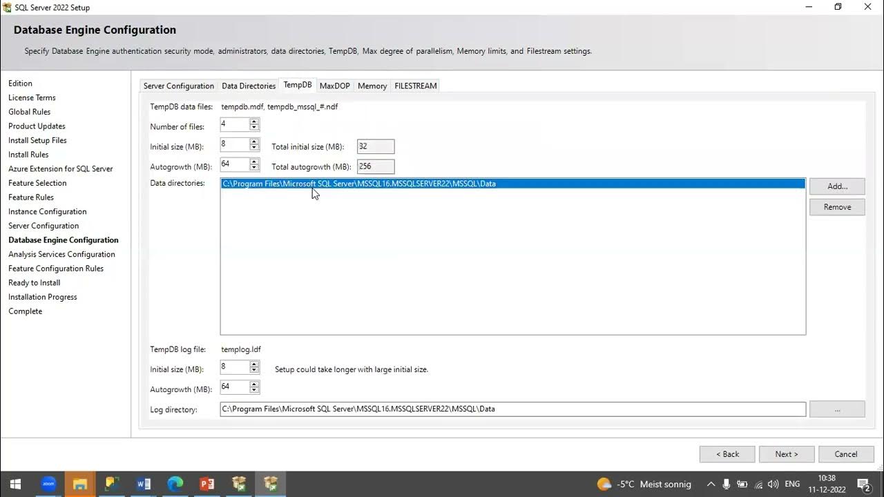 MSSQL 2022 Installation Part 2 in Hindi - YouTube