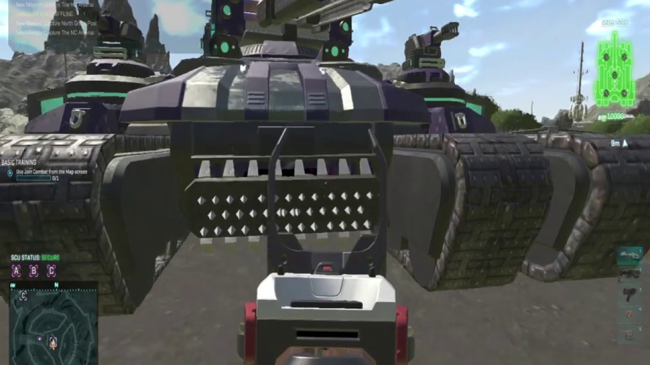 Planetside 2 Colossus tank, PTS May 29. - YouTube