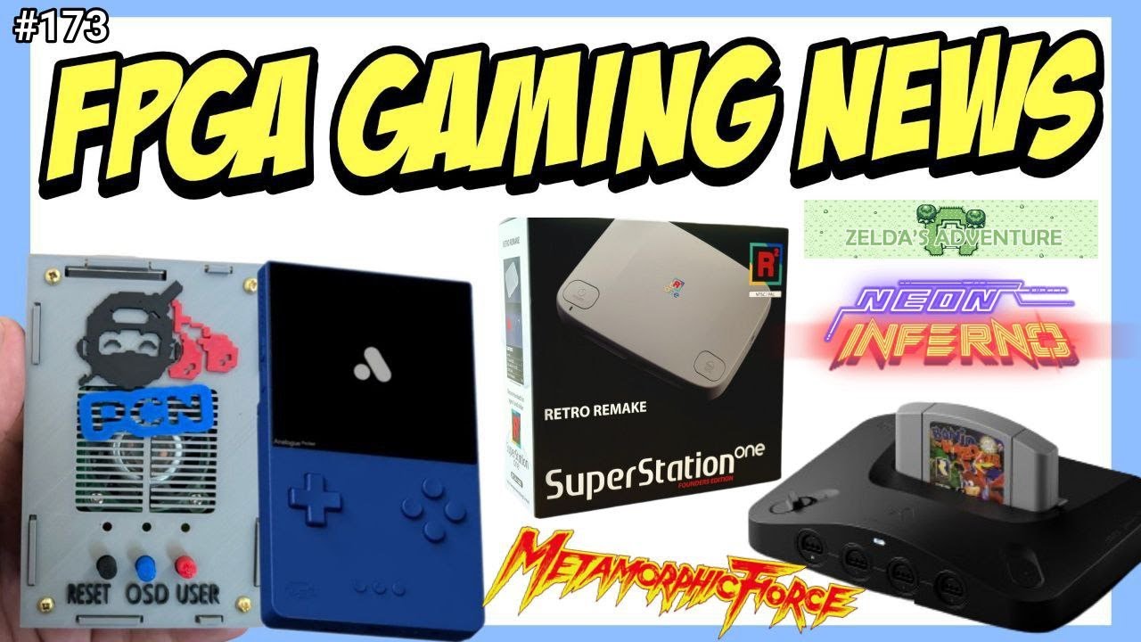 FPGA & Retro Gaming News Ep173 | SS1, MMS2, Analogue 3D | MiSTer FPGA ...