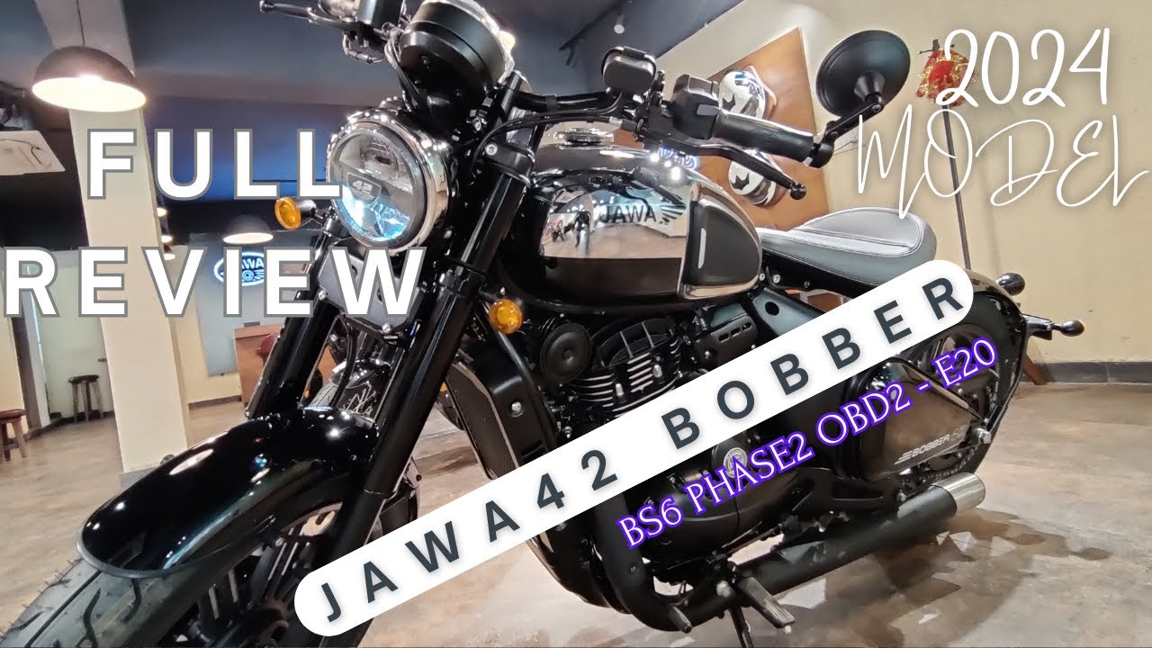 Jawa 42 Bobber | BS6 PHASE 2 E20 Fuel Support | Full Review - YouTube