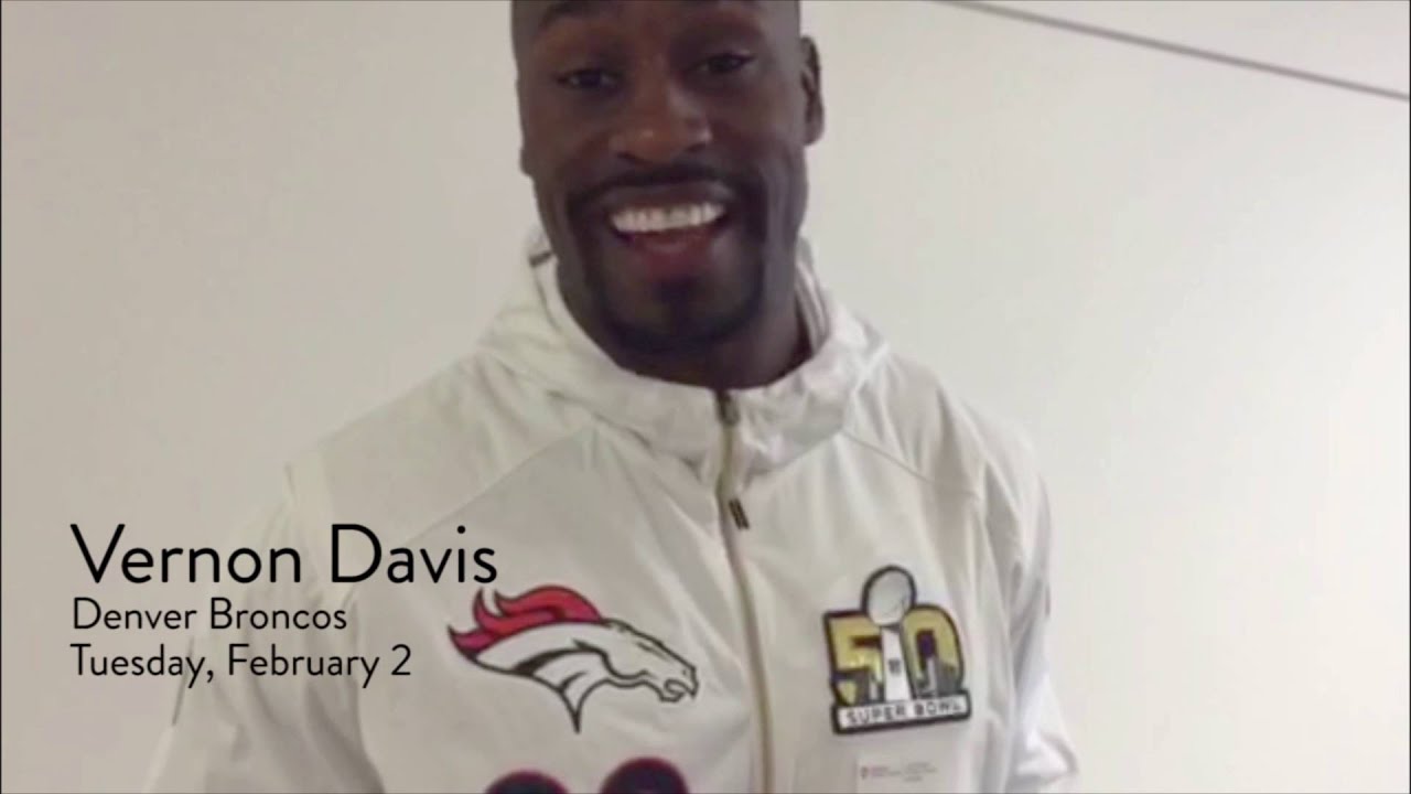 Denver Broncos Vernon Davis surprises cancer patient - Stanford ...