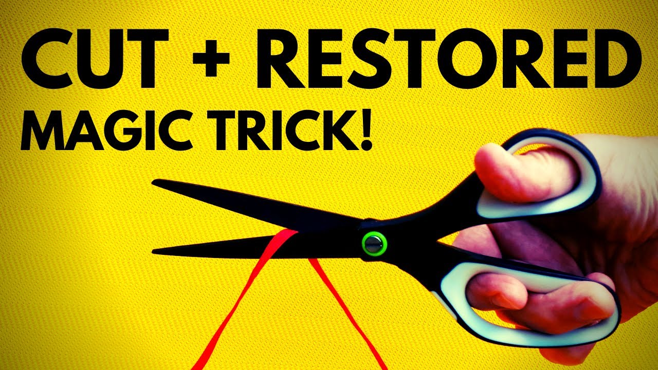 Beginner 'Cut and Restored' Magic Trick Revealed (Learn the Secret Now ...