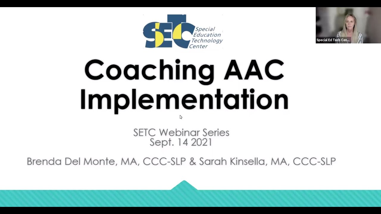 Coaching AAC Implementation - YouTube