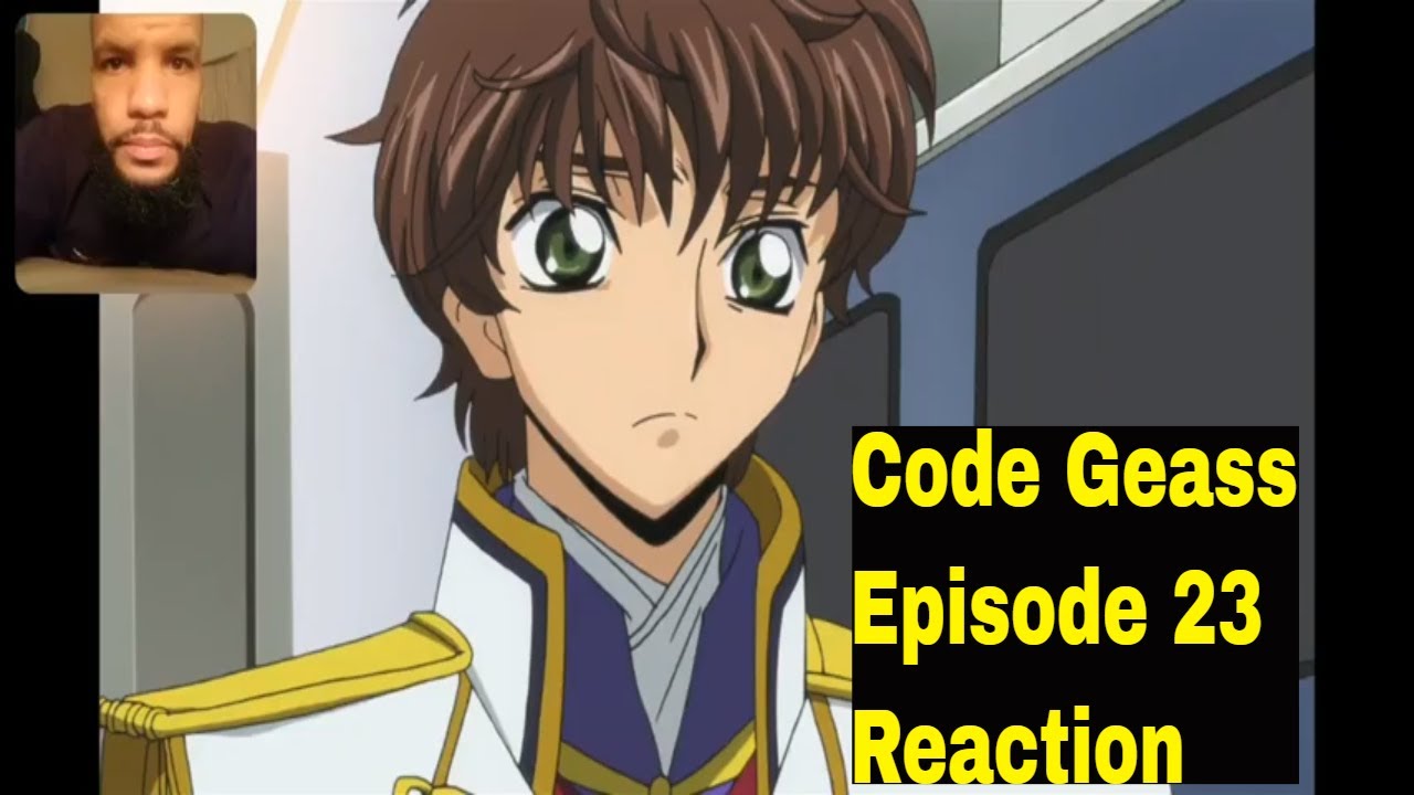 Code Geass Episode 23 - At Least with Sorrow Reaction - YouTube
