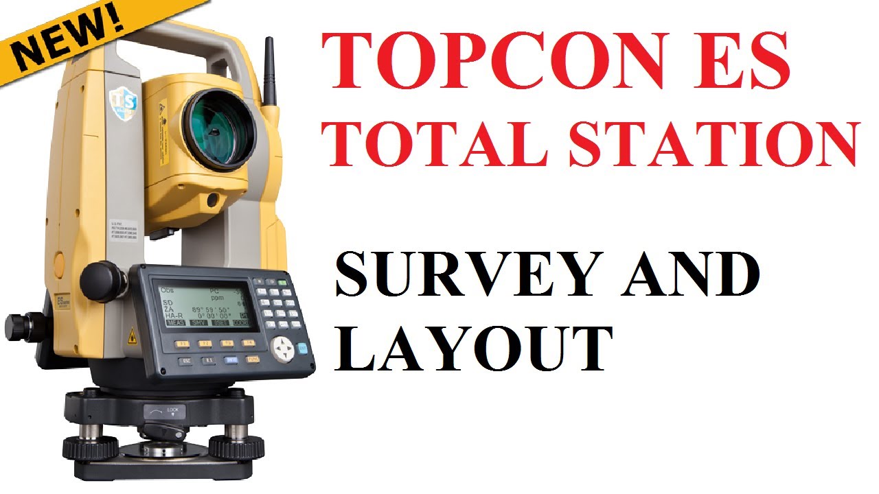 Topcon ES 65 Total Station Survey and Layout | ES series | Survey Nepal ...