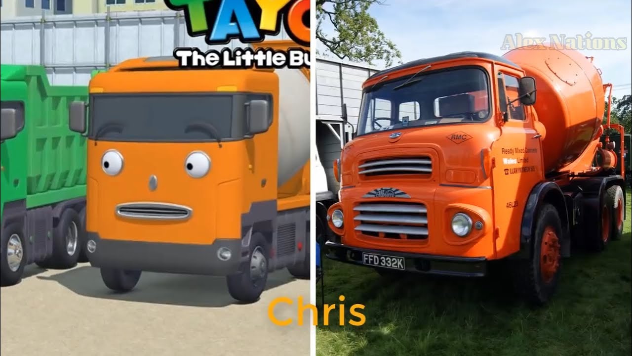 Tayo The Little Bus Characters In Real Life All Tayo, The Little Bus