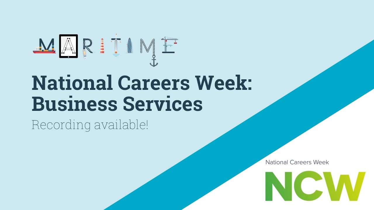 National Careers Week 2023: Business Services - YouTube