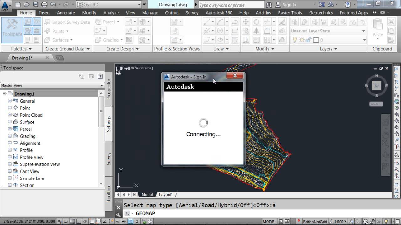Autodesk Live Map - AutoCAD Civil 3D Workflow - YouTube