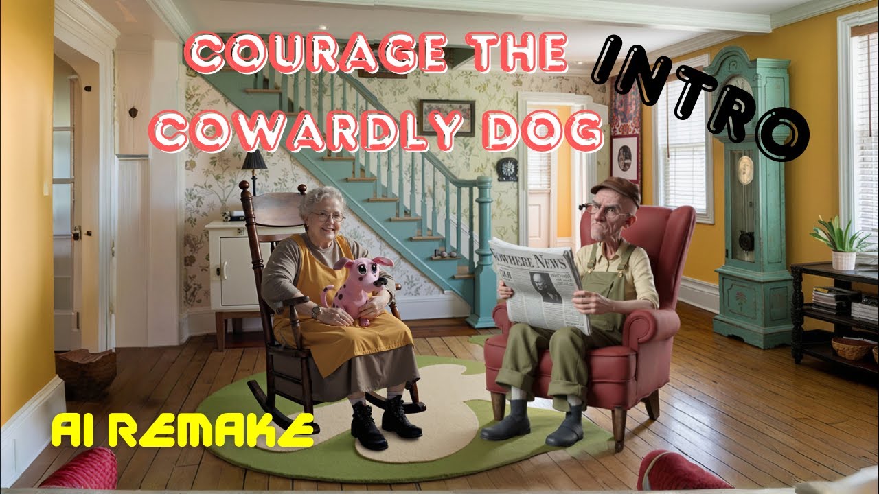 Courage the Cowardly Dog Intro | AI Remake - YouTube
