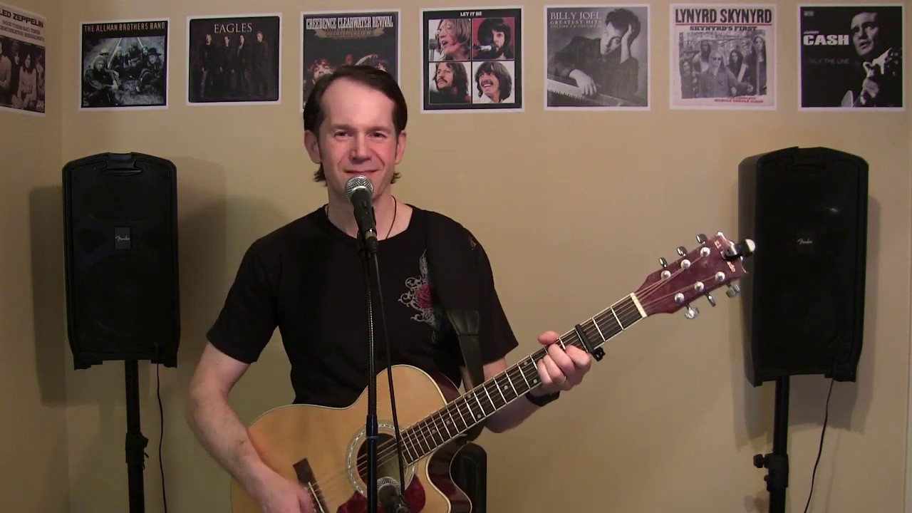Bad Moon Rising Acoustic Cover - Creedence Clearwater Revival - YouTube
