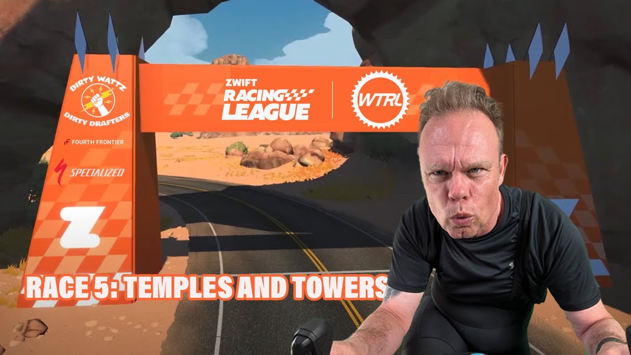 Zwift Racing League - ZRL - Stage 5: Temples and Towers - YouTube
