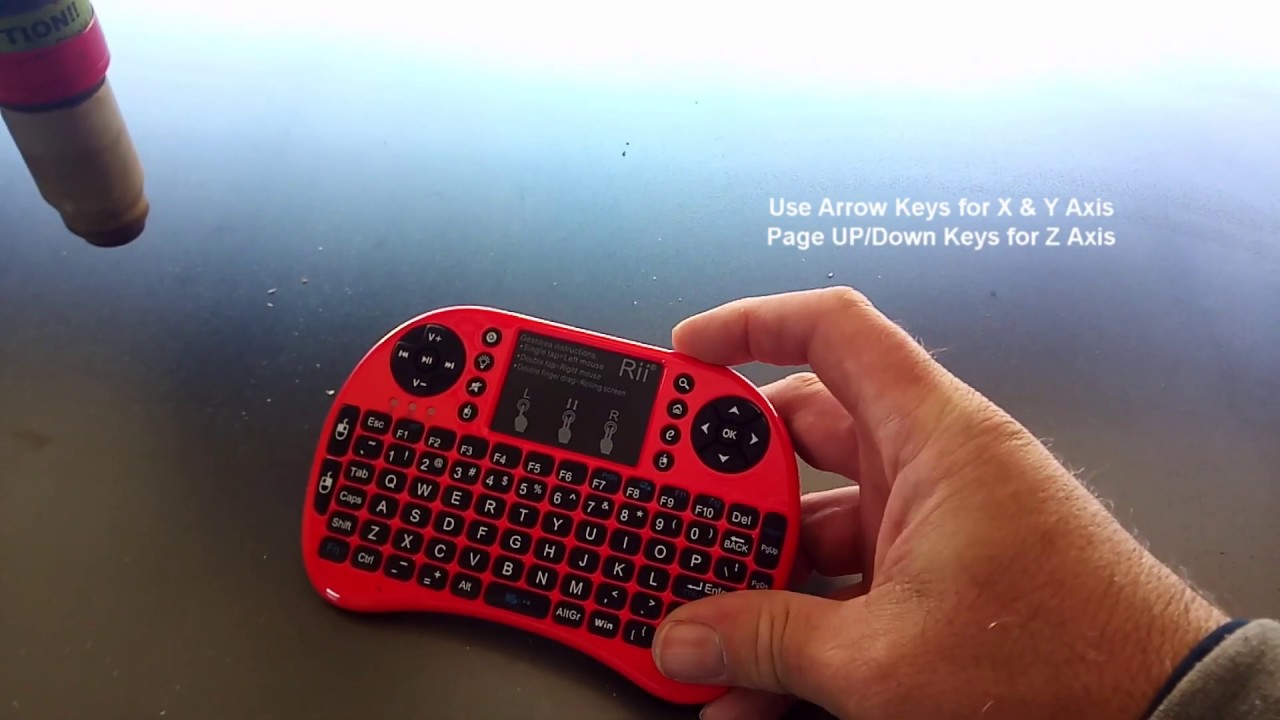 Remote Control for CNC Plasma Table - YouTube