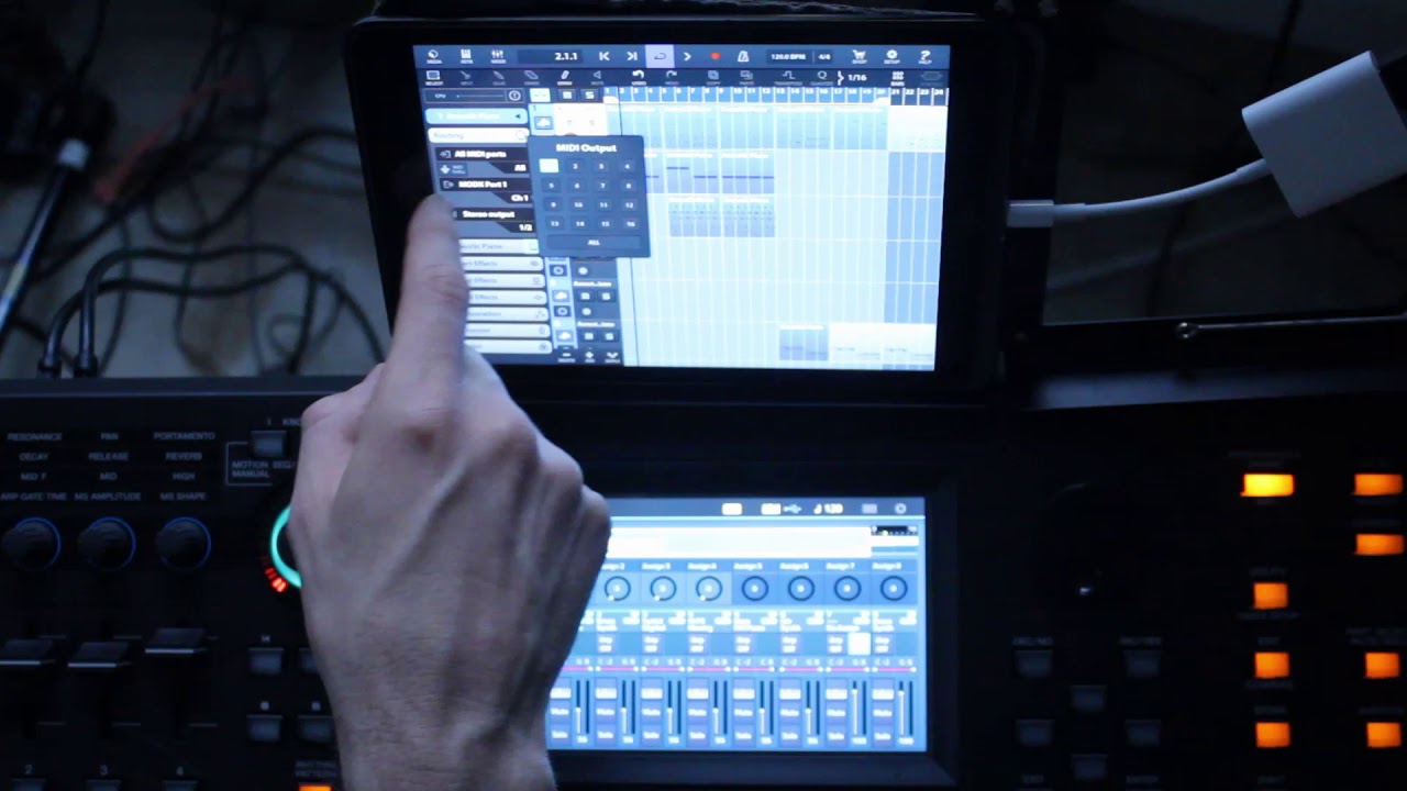 MODX + Cubasis as MIDI sequencer (detailed tutorial & philosophical ...