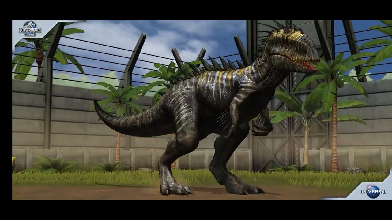 Max indominus Rex gen 2 😍 Jurassic World the game - YouTube