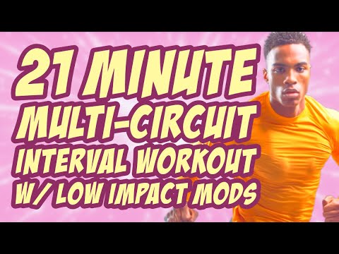 💥Accelerated 21-Minute Workout💪Low Impact Mods💫2 Sets💥30s Intervals🔥 ...