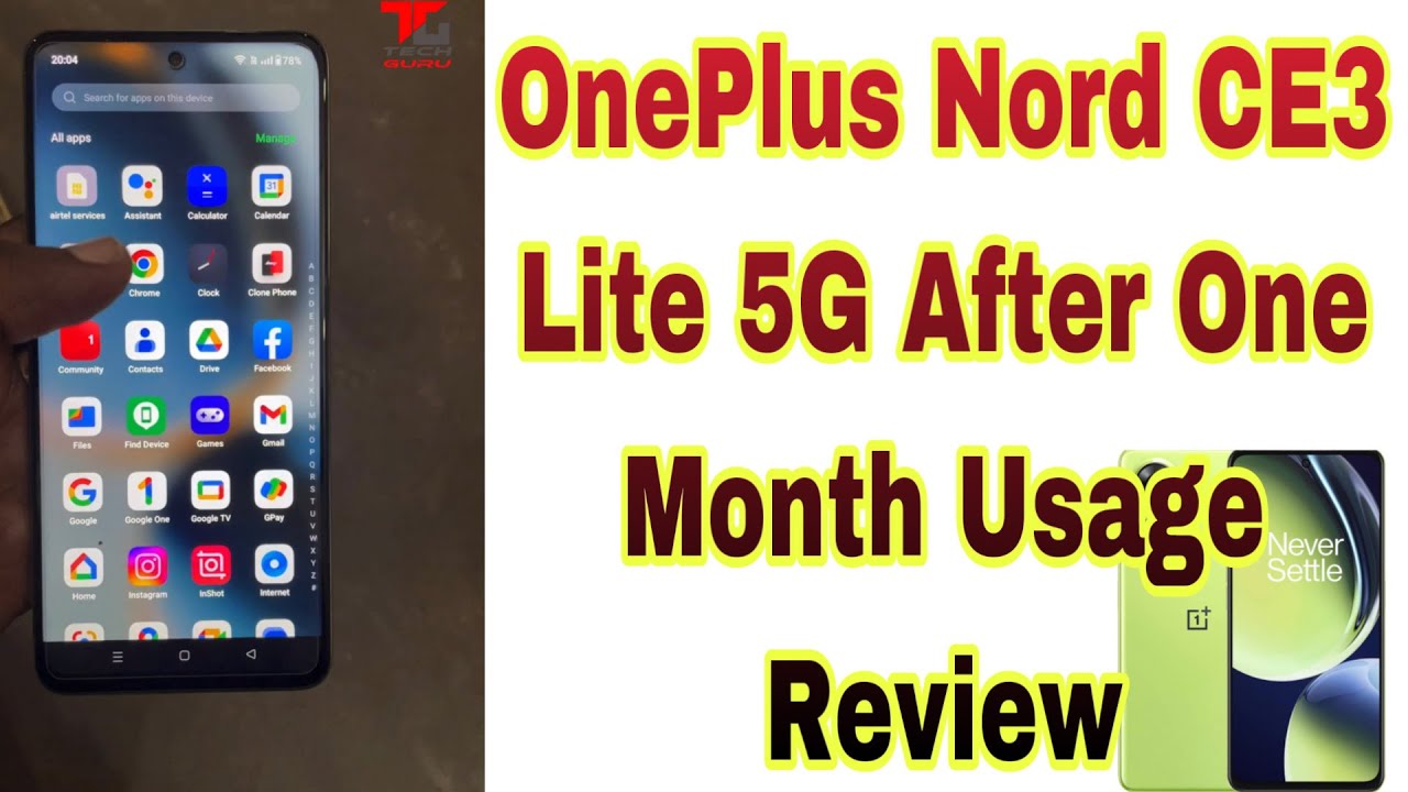 OnePlus Nord CE3 Lite 5G After One Month Usage Review - YouTube